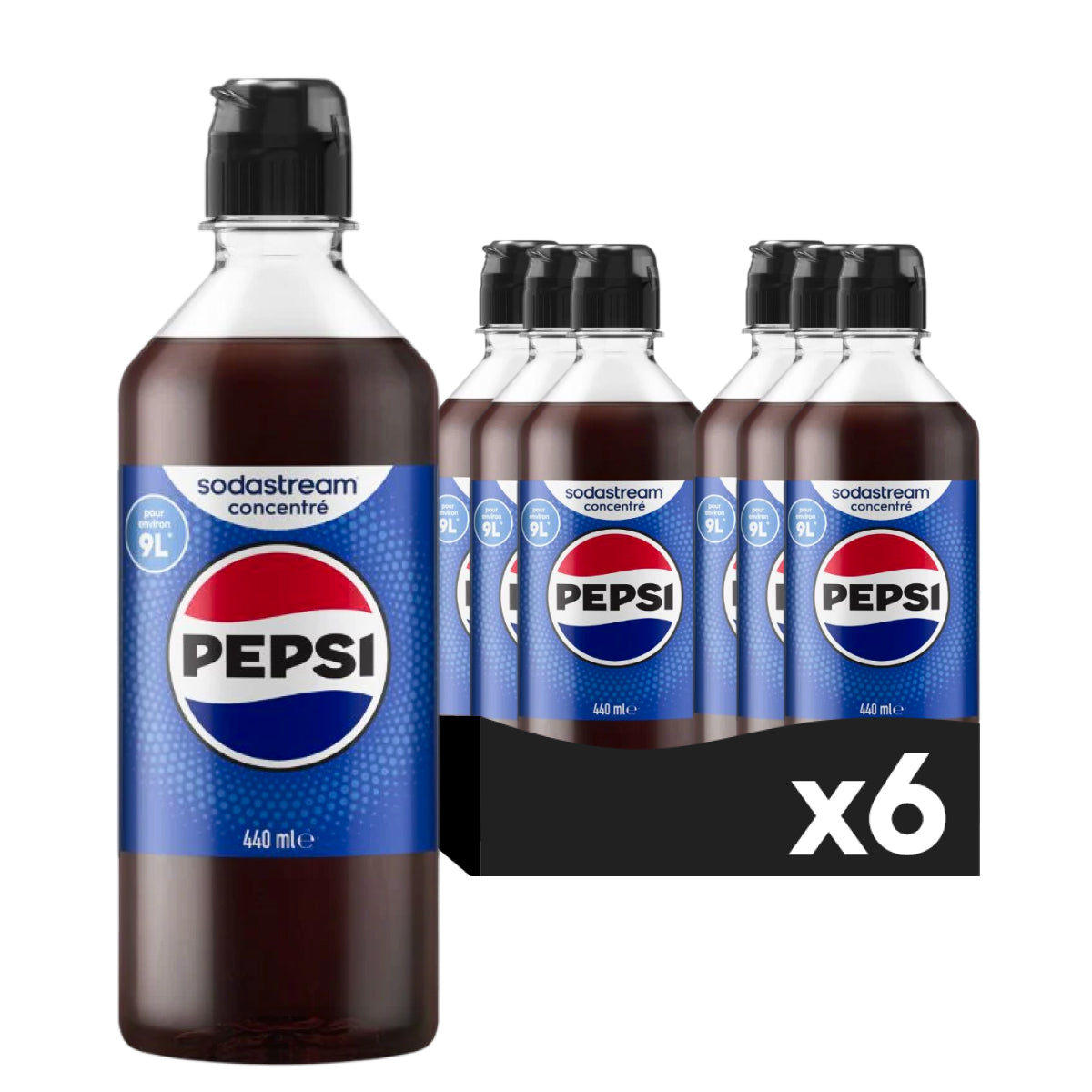 Sodastream Sirop Pepsi 6-Pack 440ml – Sodastream France