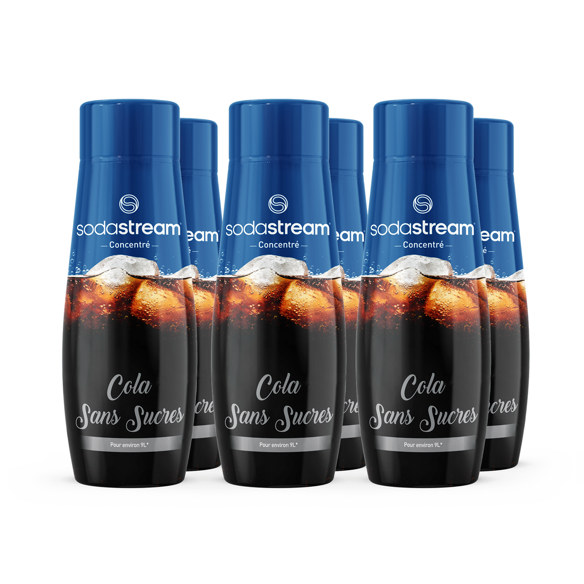 SodaStream Sirop Cola Sans Sucres 6-Pack 440ml – Sodastream France