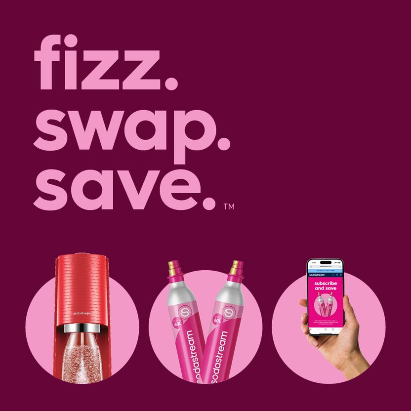 SodaStream Terra Machine à eau Gazeuse - Blanche / Rouge / Bleu / Noire ...