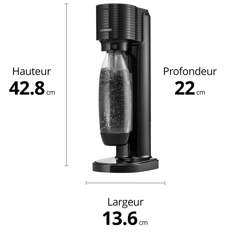 SodaStream GAIA Machine à eau Pétillante – Sodastream France
