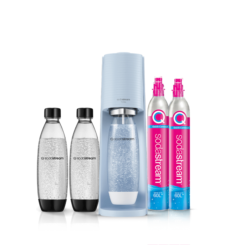 SodaStream Terra Machine à eau Gazeuse - Blanche / Rouge / Bleu / Noire ...